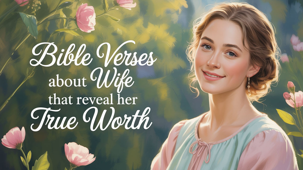 15+ Bible Verses About Wife (That Reveal Her True Worth)