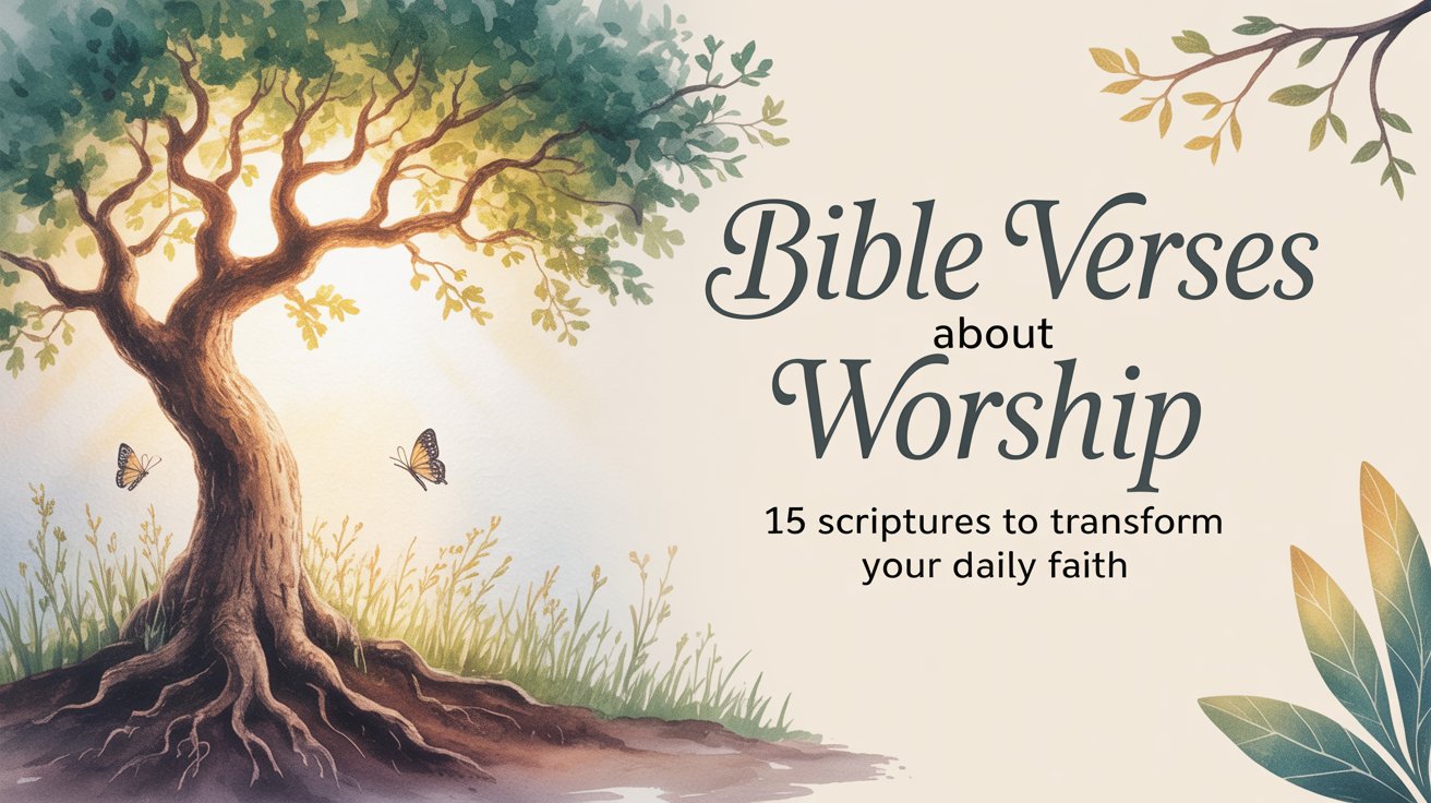 Bible Verses About Worship: 15 Scriptures to Transform Your Daily Faith